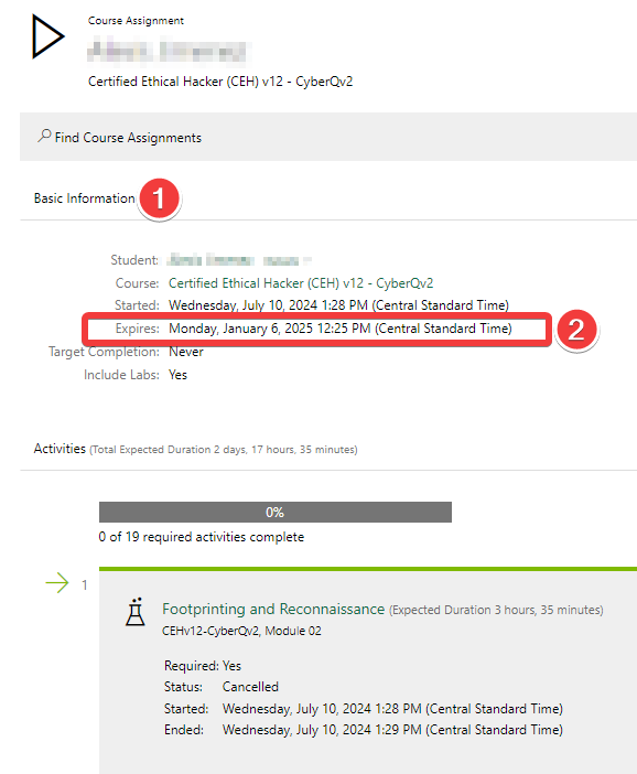 When Do My Labs Expire? – EC-Council Support Forums
